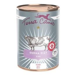 Terra Canis Nassfutter Hund Derma Di&auml;t Rind 6x400 g