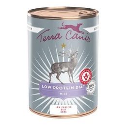 Terra Canis Nassfutter Hund Low Protein Di&auml;t Wild 6x400 g