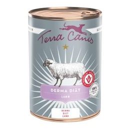 Terra Canis Nassfutter Hund Derma Di&auml;t Lamm 6x400 g