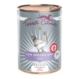 Terra Canis Nassfutter Hund Low Protein Di&auml;t Huhn 6x400 g
