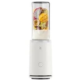 WMF Smoothie-Maker "Mix & Go Touch", sea shell, B:10cm H:33,5cm T:10cm, Zerkleinerer, recyceltes Material, auslaufsichere Trinkflasche, Einhandbedienung