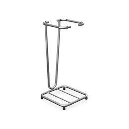 M&uuml;llsackst&auml;nder ohne Deckel, f&uuml;r Volumen 1 x 70 l, Standgestell, Edelstahl kaiserkraft