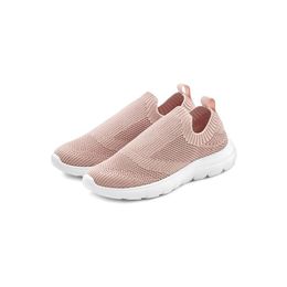 Lascana Sneaker 'Slip-On-Sneaker,' pink Gr. 37 f&uuml;r Damen