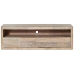 TV-Board Mango 190x50x60 wei&szlig; lackiert TORONTO #347