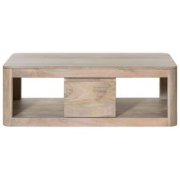 Couchtisch Mango 118x65x40 wei&szlig; lackiert TORONTO #352