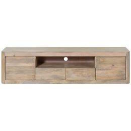 TV-Board Mango 200x45x50 wei&szlig; lackiert TORONTO #351