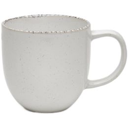 Becher Van Well "Kaffeebecher Urban, 32 cl, 6 St&uuml;ck", beige (creme), B:12,5cm H:8,7cm &Oslash;:8,8cm, Steinzeug, Trinkgef&auml;&szlig;e, Becher, sp&uuml;lmaschinen- und mikrowellengeeignet