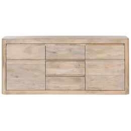Sideboard Mango 185x40x80 wei&szlig; lackiert TORONTO #302