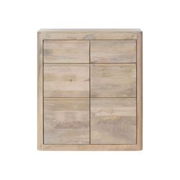 Kommode Mango 100x37x111 wei&szlig; lackiert TORONTO #338
