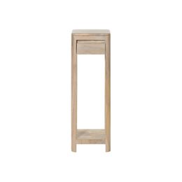 Beistelltisch Mango 30x30x90 wei&szlig; lackiert TORONTO #313