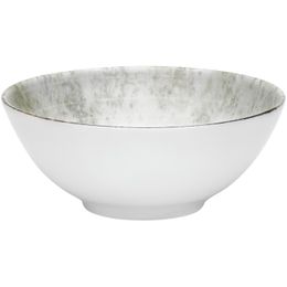 Schale Van Well "Korfu, 17 cm, 6 St&uuml;ck", grau, &Oslash;:17cm, Porzellan, Sch&uuml;sseln, Schale, sp&uuml;lmaschinengeeignet
