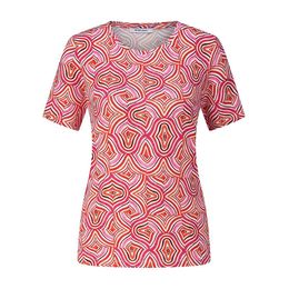 Peter Hahn - Rundhals-Shirt, rot, Gr. 46 / L