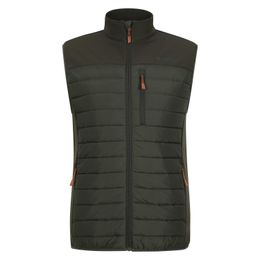 Mountain Warehouse Herren Turbine II Hybrid gepolstert Gilet (Gr&uuml;n)