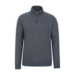 Mountain Warehouse - "Bamburgh" Pullover mit halbem Rei&szlig;verschluss f&uuml;r Herren (Marineblau)