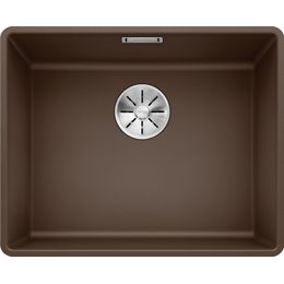 Granitsp&uuml;le Blanco "SUBLINE 500-F", cafe, B:43cm H:19cm T:53cm, Verbundwerkstoff, K&uuml;chensp&uuml;len, erh&auml;ltlich in mehreren Farben