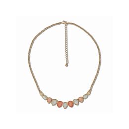 Steuer Modeschmuck Collierkette Schlichtes Collier mit Tropfensteinen