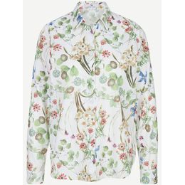 Peter Hahn - Bluse, weiss, Gr. 50 / XL - Baumwolle