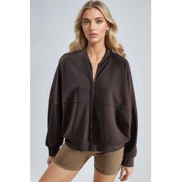Modal-Jacke mit Rei&szlig;verschluss