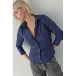Elegantes Langarmhemd mit Knopfleiste