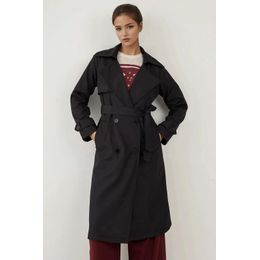 Doppelreihiger Langer Trenchcoat