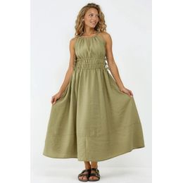 Raffiniertes Tr&auml;ger-Midikleid