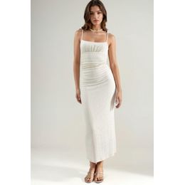 Rustikales Midi-Kleid