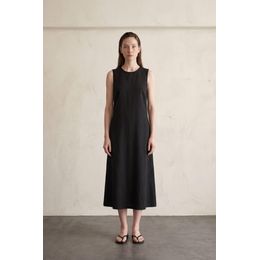R&uuml;ckenbetontes Midi-Kleid