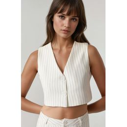 Pika Kollektion Enges Gestreiftes Crop Top