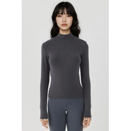Ultraweiches Slim Fit Strick-Turtleneck-Oberteil