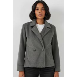 Texturierte zweireiher Jacke