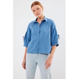 Crop-Top mit Schleife