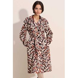 Doppelreihiger langer Trenchcoat