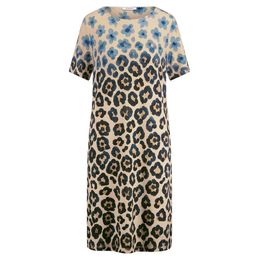 Peter Hahn - Jersey-Kleid, mehrfarbig, Gr. 46 / L