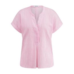 Peter Hahn - Bluse, ros&eacute;, Gr. 44 / L - Baumwolle