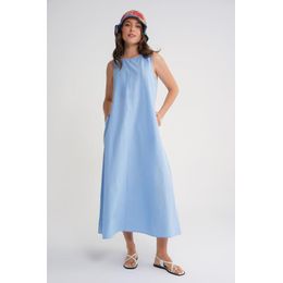 L&auml;ssig geschnittenes Maxikleid mit Taschen