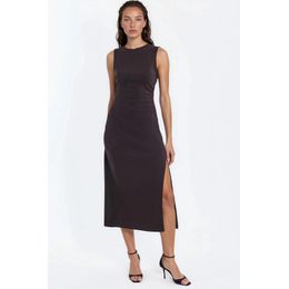 &Auml;rmelloses Bengaline Midi-Kleid