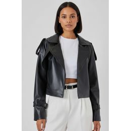Kunstleder Bikerjacke