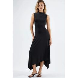 Asymmetrisches Midi Sandy Kleid