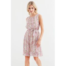 Mini-Kleid mit Bindeband und Schleifendetail