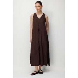V-Ausschnitt Maxikleid