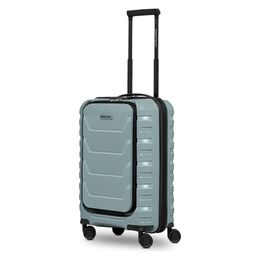 Trolley SMARTBOX "Edition 01 4 Rollen Kabinentrolley 55 cm Laptopfach", Gr. 39 l, mint, Polypropylen, Koffer