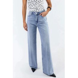 Weite Beinform Raw Denim Jeans