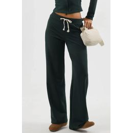 Gerade geschnittene Sweatpants mit Kordelzug