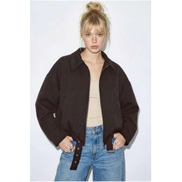G&uuml;rtel-&Uuml;bergro&szlig;e Bomberjacke