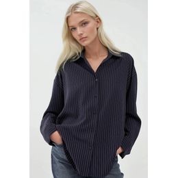 Oversized gestreiftes Hemd