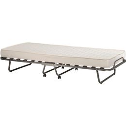 G&auml;stebett Home Affaire "Venezium", grau (anthrazit), B:90cm H:110cm L:200cm, Faltbetten, G&auml;stebett