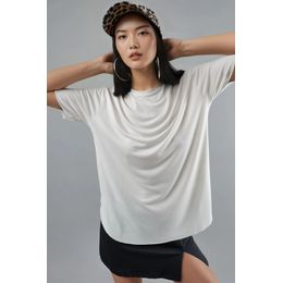 Lockere Passform Crew-Neck T-Shirt