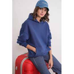 Oversized Kapuzenpullover mit Tasche