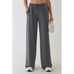 Weiche Modal Touch Weitbeinige Sweatpants