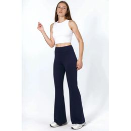 Hochtaillierte Modal Touch Flared Leggings